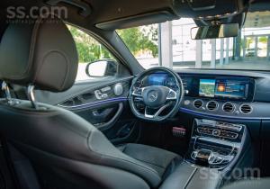 White Mercedes-Benz E 220 2017 in Cesis, with an engine capacity of 2.00 L and mileage of 155 thousand km for 23350 €, photo 29 on AUTOMOTO.COM.LV