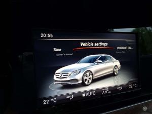 White Mercedes-Benz E 220 2017 in Vilnius, with an engine capacity of 1.95 L and mileage of 397 thousand km for 13850 €, photo 20 on AUTOMOTO.COM.LV