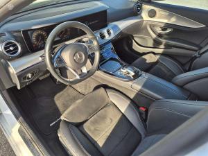 White Mercedes-Benz E 220 2017 in Mazeikiai, with an engine capacity of 1.95 L and mileage of 113 thousand km for 14900 €, photo 8 on AUTOMOTO.COM.LV
