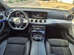 White Mercedes-Benz E 220 2017 in Mazeikiai, with an engine capacity of 1.95 L and mileage of 113 thousand km for 14900 €, photo 10 on AUTOMOTO.COM.LV