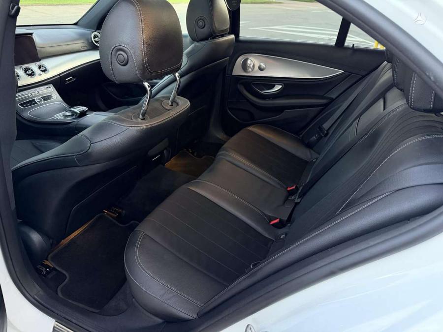 White Mercedes-Benz E 220 2020 in Silale, with an engine capacity of 1.95 L and mileage of 290 thousand km for 20800 €, photo 23 on AUTOMOTO.COM.LV