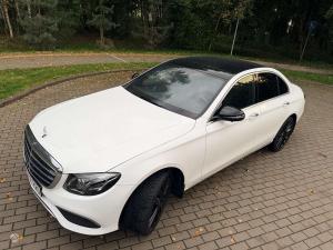 White Mercedes-Benz E 220 2020 in Silale, with an engine capacity of 1.95 L and mileage of 297 thousand km for 19200 €, photo  on AUTOMOTO.COM.LV
