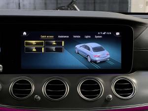 White Mercedes-Benz E 220 2023 in Vilnius, with an engine capacity of 1.99 L and mileage of 67 thousand km for 49400 €, photo 29 on AUTOMOTO.COM.LV