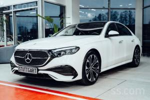 Белый Мерседес E 220 2024 в Рига, объемом двигателя 2.00 л и пробегом 17 тыс. км за 52900 €, фото 4 на AUTOMOTO.COM.LV