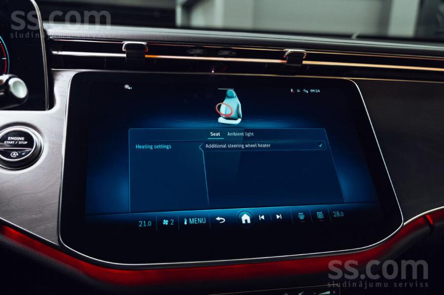 Белый Мерседес E 220 2024 в Рига, объемом двигателя 2.00 л и пробегом 17 тыс. км за 52900 €, фото 13 на AUTOMOTO.COM.LV