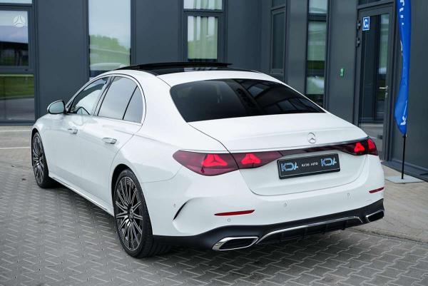 Белый Мерседес E 220 2024 в Каунас, объемом двигателя 1.99 л и пробегом 37 тыс. км за 59950 €, фото 9 на AUTOMOTO.COM.LV