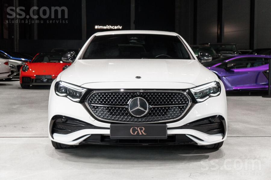 Balts Mercedes-Benz E 220 2025 Rīga, ar dzinēja tilpumu 2.00 L un nobraukumu 33 tūkst. km par 51600 €, foto 3 vietnē AUTOMOTO.COM.LV