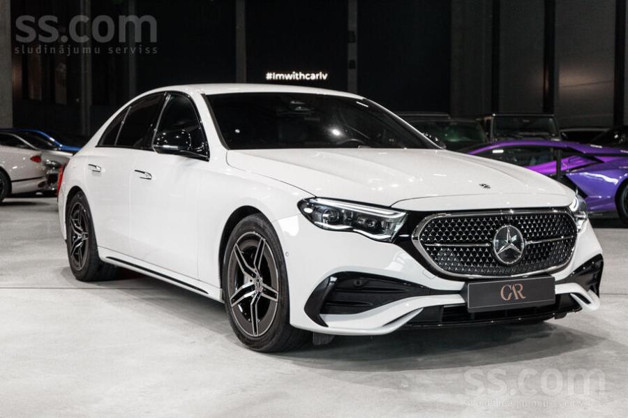 Balts Mercedes-Benz E 220 2025 Rīga, ar dzinēja tilpumu 2.00 L un nobraukumu 33 tūkst. km par 51600 €, foto 4 vietnē AUTOMOTO.COM.LV