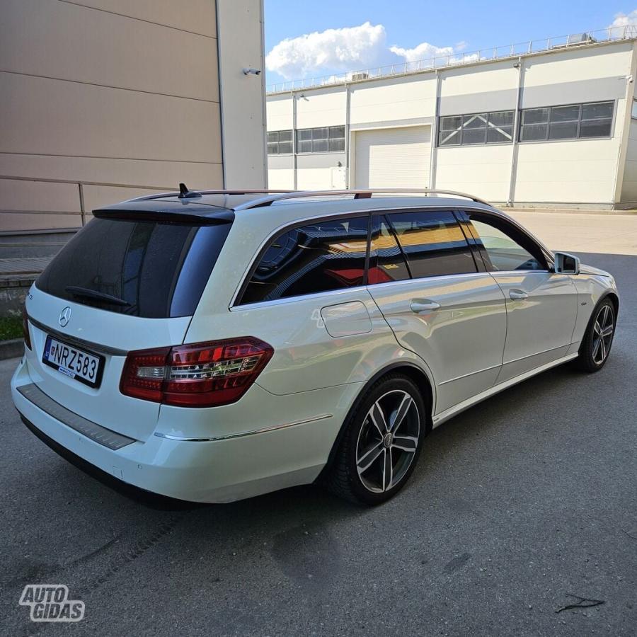 White Mercedes-Benz E 220 2010 in Kaunas, with an engine capacity of 2.10 L and mileage of 375 thousand km for 4900 €, photo 7 on AUTOMOTO.COM.LV