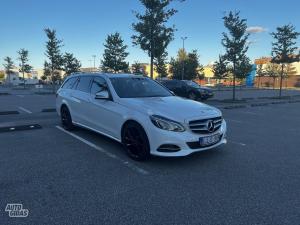 White Mercedes-Benz E 220 2014 in Klaipeda, with an engine capacity of 2.10 L and mileage of 222 thousand km for 10400 €, photo  on AUTOMOTO.COM.LV