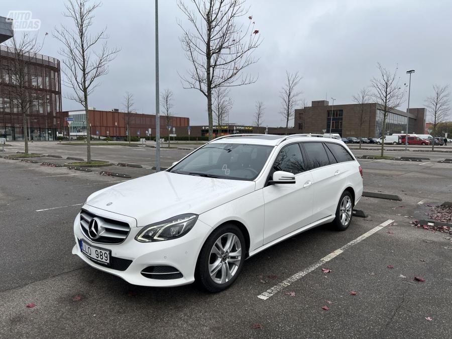 White Mercedes-Benz E 220 2014 in Klaipeda, with an engine capacity of 2.10 L and mileage of 222 thousand km for 10400 €, photo 10 on AUTOMOTO.COM.LV