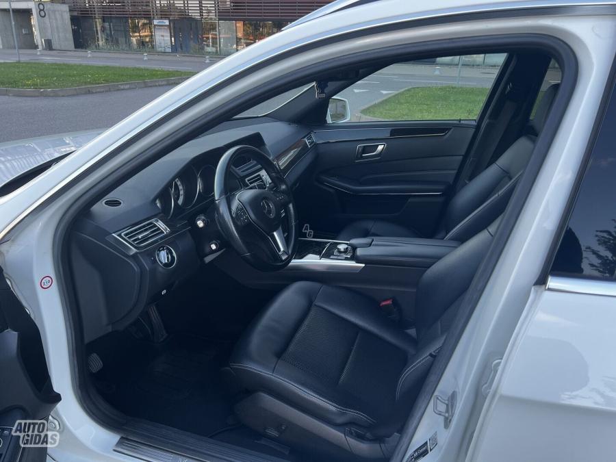 White Mercedes-Benz E 220 2014 in Klaipeda, with an engine capacity of 2.10 L and mileage of 222 thousand km for 10400 €, photo 16 on AUTOMOTO.COM.LV
