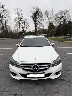 White Mercedes-Benz E 220 2015 in Kaunas, with an engine capacity of 2.14 L and mileage of 295 thousand km for 9399 €, photo 4 on AUTOMOTO.COM.LV