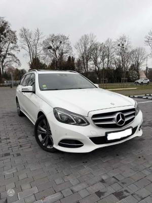 White Mercedes-Benz E 220 2015 in Kaunas, with an engine capacity of 2.14 L and mileage of 295 thousand km for 9399 €, photo 6 on AUTOMOTO.COM.LV