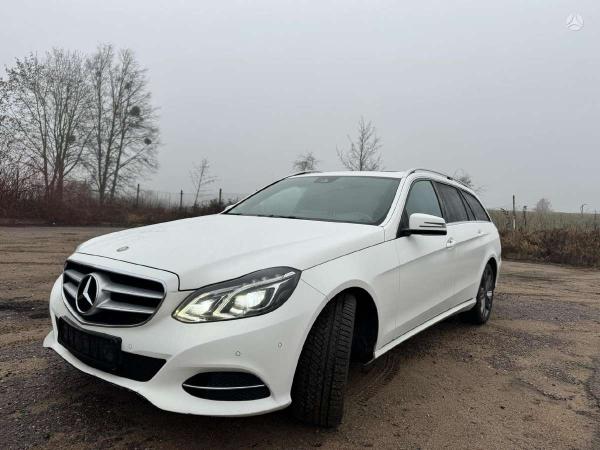 White Mercedes-Benz E 220 2015 in Kaunas, with an engine capacity of 2.14 L and mileage of 295 thousand km for 9340 €, photo 7 on AUTOMOTO.COM.LV