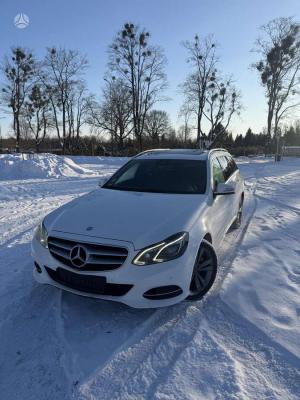 White Mercedes-Benz E 220 2015 in Kaunas, with an engine capacity of 2.14 L and mileage of 295 thousand km for 9300 €, photo  on AUTOMOTO.COM.LV