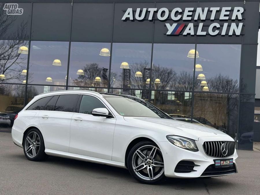 White Mercedes-Benz E 220 2017 in Kaunas, with an engine capacity of 2.00 L and mileage of 100 thousand km for 30424 €, photo 1 on AUTOMOTO.COM.LV