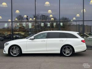 White Mercedes-Benz E 220 2017 in Kaunas, with an engine capacity of 2.00 L and mileage of 100 thousand km for 30424 €, photo 6 on AUTOMOTO.COM.LV