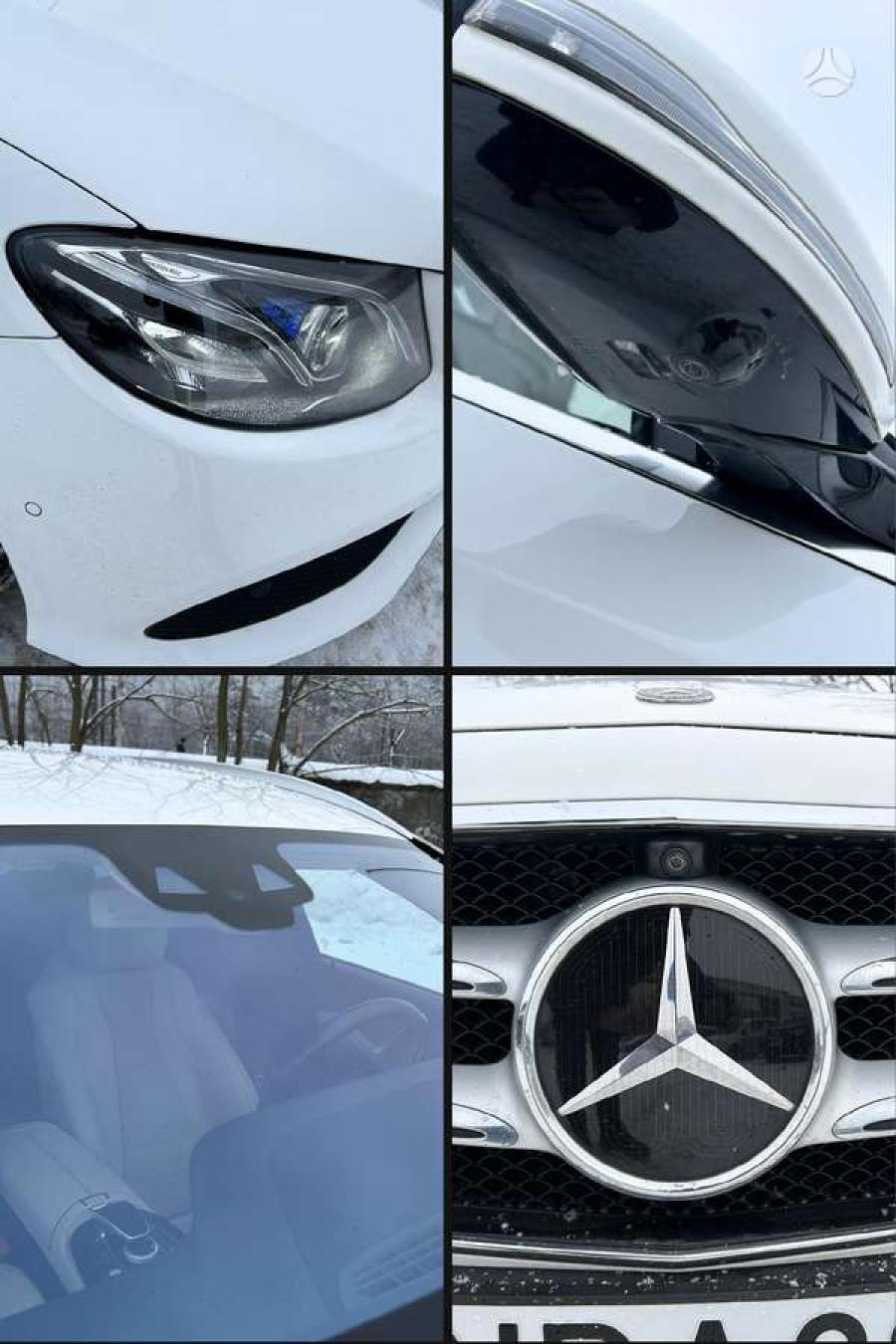 Balts Mercedes-Benz E 220 2017 Viļņa, ar dzinēja tilpumu 1.95 L un nobraukumu 235 tūkst. km par 18450 €, foto 10 vietnē AUTOMOTO.COM.LV