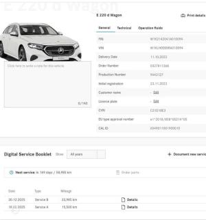 Белый Мерседес E 220 2023 в Каунас, объемом двигателя 1.99 л и пробегом 46 тыс. км за 22750 €, фото 61 на AUTOMOTO.COM.LV