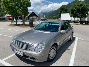 Yellow Mercedes-Benz E 220 2004 in Marijampole, with an engine capacity of 2.15 L and mileage of 273 thousand km for 2800 €, photo 21 on AUTOMOTO.COM.LV