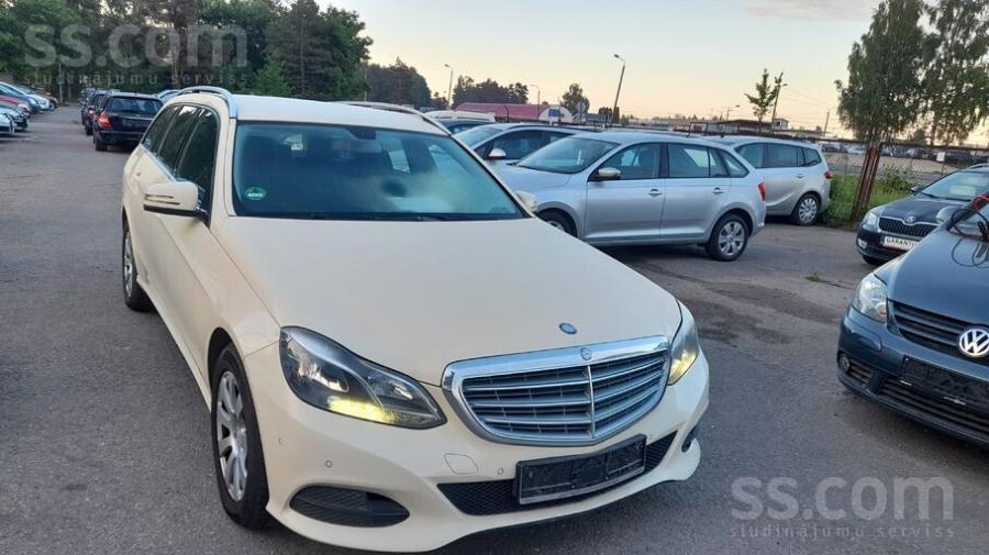 Dzeltens Mercedes-Benz E 220 2014 Rīga, ar dzinēja tilpumu 2.20 L un nobraukumu 0 tūkst. km par 5500 €, foto 3 vietnē AUTOMOTO.COM.LV
