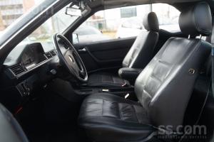 Black Mercedes-Benz e-230 1988 in Liepaja, with an engine capacity of 2.30 L and mileage of 386 thousand km for 7200 €, photo 18 on AUTOMOTO.COM.LV