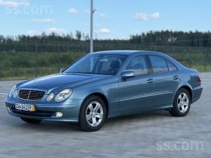 Zils Mercedes-Benz E 240 2002 Valmiera, ar dzinēja tilpumu 2.60 L un nobraukumu 0 tūkst. km par 3690 €, foto  vietnē AUTOMOTO.COM.LV