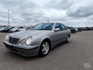 Grey Mercedes-Benz E 240 1999 in Marijampole, with an engine capacity of 2.40 L and mileage of 299 thousand km for 2750 €, photo 16 on AUTOMOTO.COM.LV