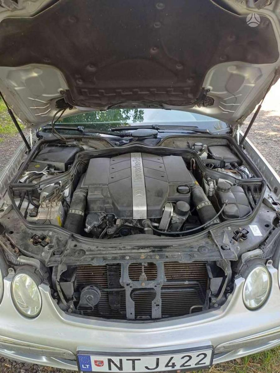Pelēks Mercedes-Benz E 240 2002 Klaipėda, ar dzinēja tilpumu 2.60 L un nobraukumu 157 tūkst. km par 4200 €, foto 10 vietnē AUTOMOTO.COM.LV
