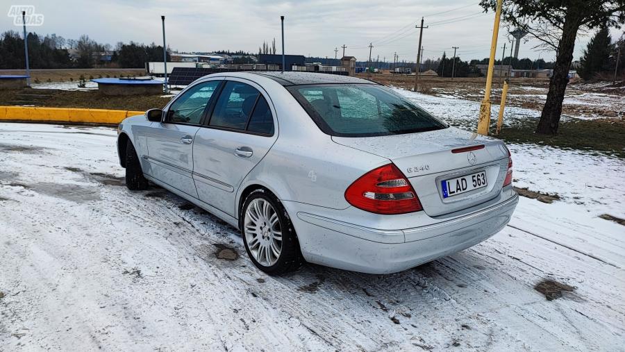 Grey Mercedes-Benz E 240 2004 in Silale, with an engine capacity of 2.60 L and mileage of 263 thousand km for 3200 €, photo 4 on AUTOMOTO.COM.LV