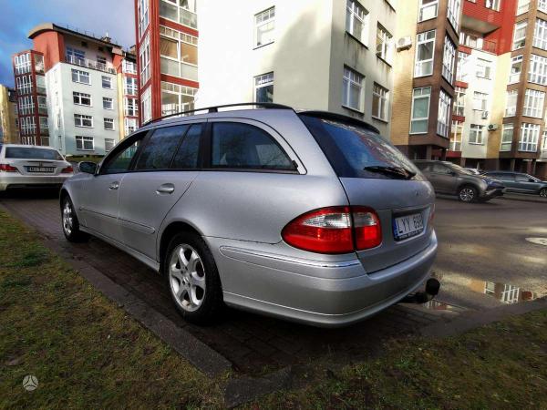 Grey Mercedes-Benz E 240 2003 in Vilnius, with an engine capacity of 2.60 L and mileage of 300 thousand km for 1650 €, photo 6 on AUTOMOTO.COM.LV