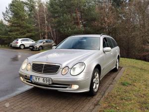 Pelēks Mercedes-Benz E 240 2003 Viļņa, ar dzinēja tilpumu 2.60 L un nobraukumu 300 tūkst. km par 1650 €, foto 38 vietnē AUTOMOTO.COM.LV