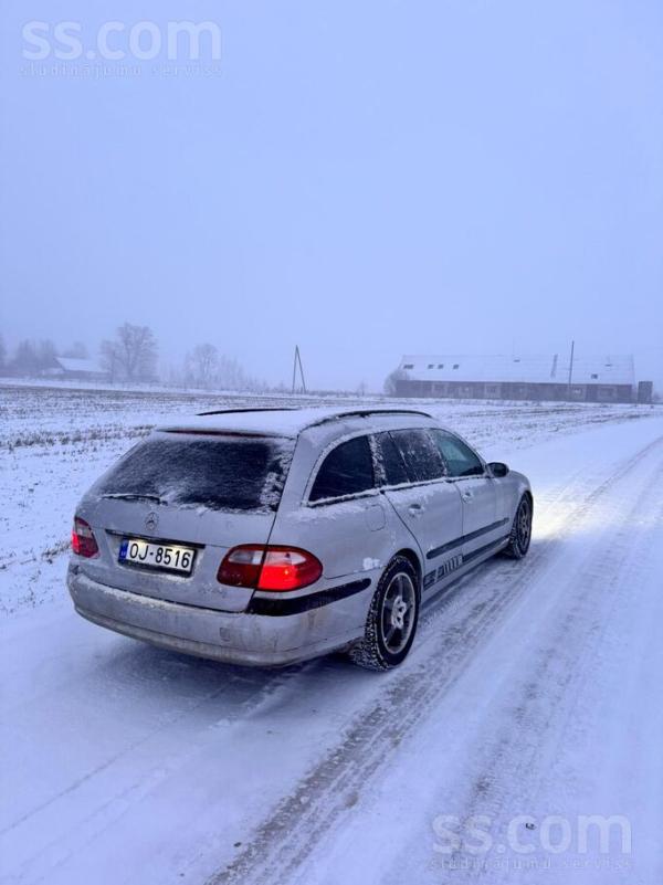 Серый Мерседес E 240 2004 в Рига, объемом двигателя 2.60 л и пробегом 430 тыс. км за 1800 €, фото 7 на AUTOMOTO.COM.LV