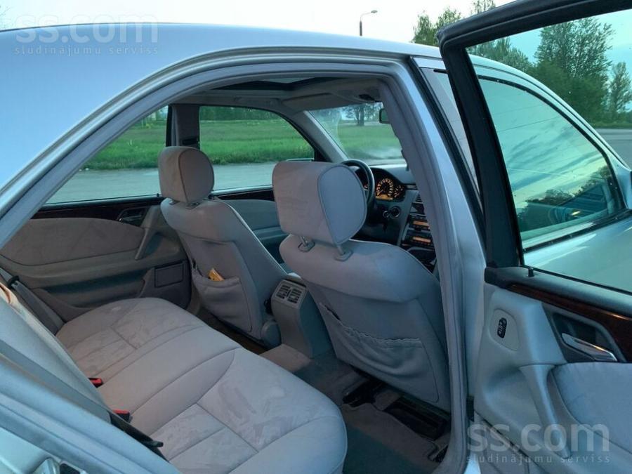 Mercedes-Benz E 240 1999 Rīga, ar dzinēja tilpumu 2.40 L un nobraukumu 220 tūkst. km par 1200 €, foto 8 vietnē AUTOMOTO.COM.LV