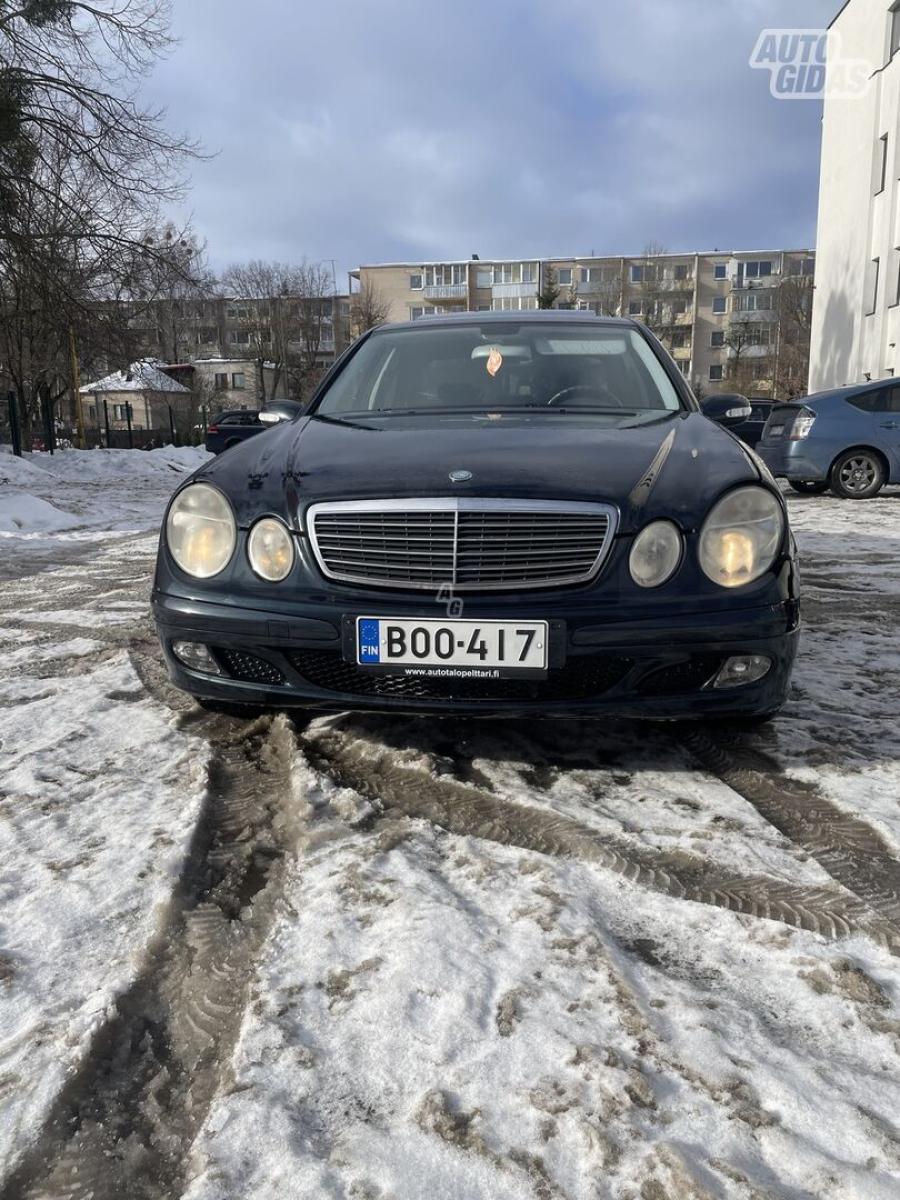 Мерседес E 240 2002 в Каунас, объемом двигателя 2.60 л и пробегом 294 тыс. км за 900 €, фото 3 на AUTOMOTO.COM.LV