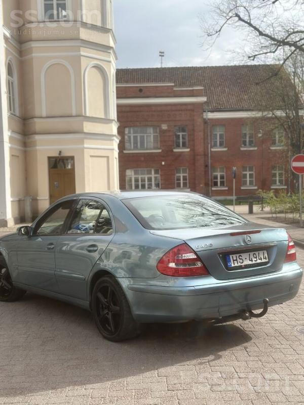 Mercedes-Benz E 240 2003 Kuldīga, ar dzinēja tilpumu 2.60 L un nobraukumu 0 tūkst. km par 2100 €, foto 1 vietnē AUTOMOTO.COM.LV