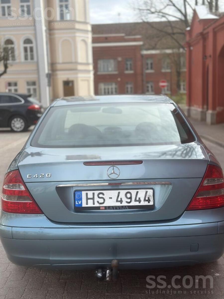 Mercedes-Benz E 240 2003 Kuldīga, ar dzinēja tilpumu 2.60 L un nobraukumu 0 tūkst. km par 2100 €, foto 9 vietnē AUTOMOTO.COM.LV