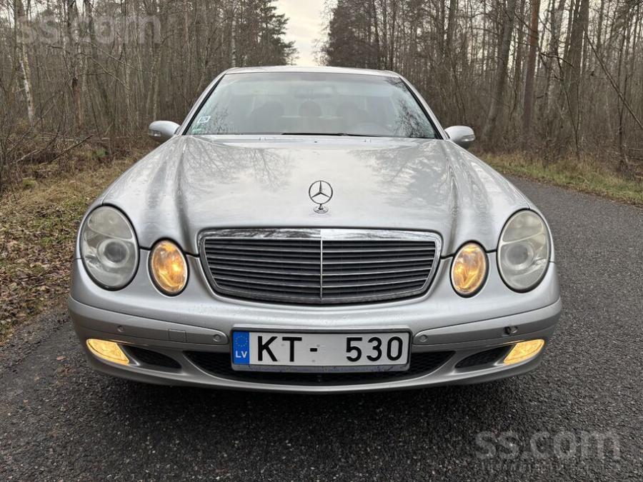 Mercedes-Benz E 240 2003 in Riga, with an engine capacity of 2.60 L and mileage of 167 thousand km for 2180 €, photo 1 on AUTOMOTO.COM.LV
