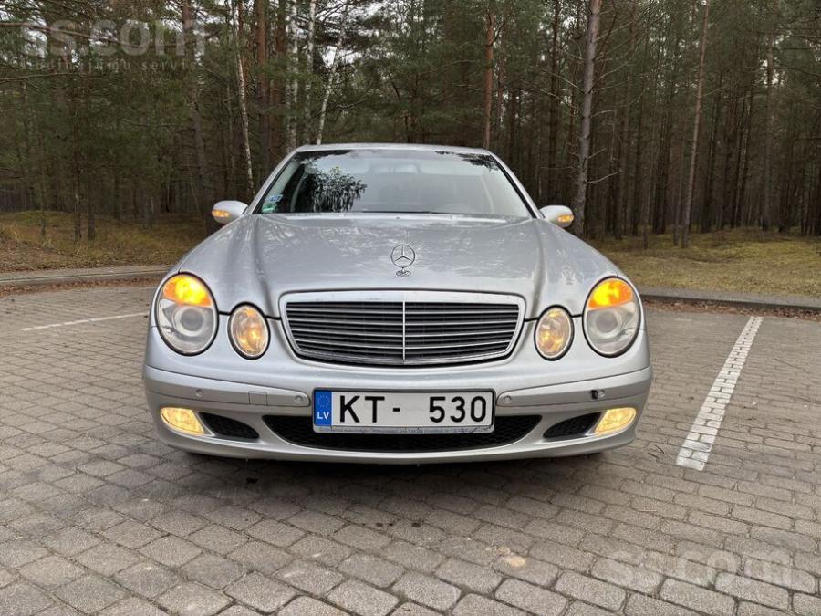 Mercedes-Benz E 240 2003 in Riga, with an engine capacity of 2.60 L and mileage of 167 thousand km for 2180 €, photo 27 on AUTOMOTO.COM.LV