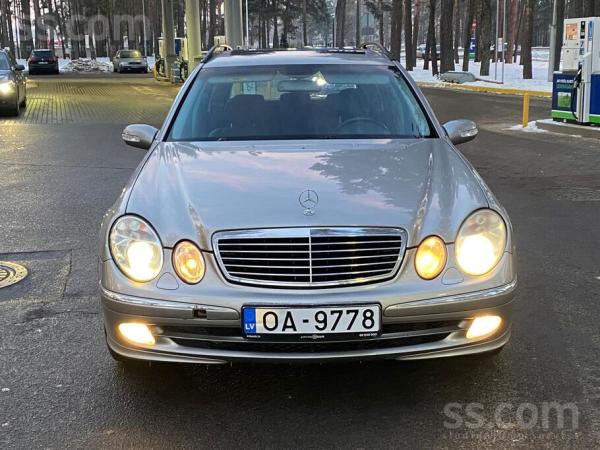 Mercedes-Benz E 240 2003 in Riga, with an engine capacity of 2.60 L and mileage of 0 thousand km for 2999 €, photo 8 on AUTOMOTO.COM.LV