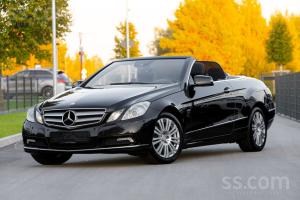 Черный Мерседес E 250 2010 в Елгава, объемом двигателя 1.80 л и пробегом 0 тыс. км за 9200 €, фото  на AUTOMOTO.COM.LV