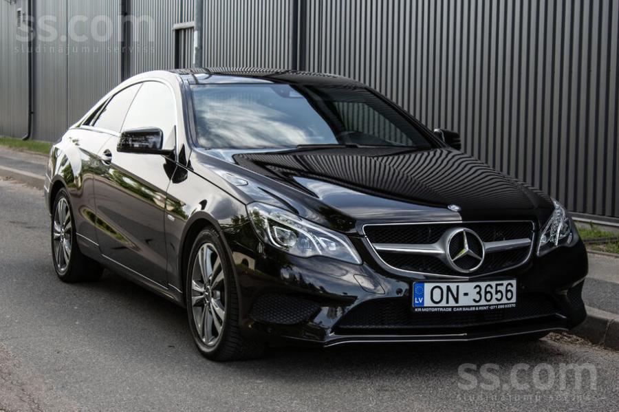 Черный Мерседес E 250 2015 в Рига, объемом двигателя 2.20 л и пробегом 231 тыс. км за 14990 €, фото 1 на AUTOMOTO.COM.LV