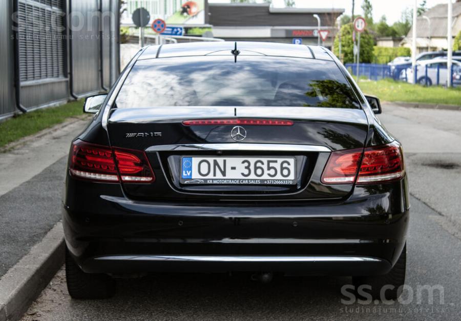 Черный Мерседес E 250 2015 в Рига, объемом двигателя 2.20 л и пробегом 231 тыс. км за 14990 €, фото 7 на AUTOMOTO.COM.LV
