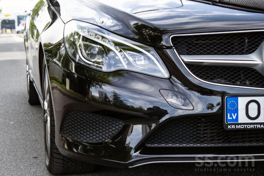 Черный Мерседес E 250 2015 в Рига, объемом двигателя 2.20 л и пробегом 231 тыс. км за 14990 €, фото 8 на AUTOMOTO.COM.LV