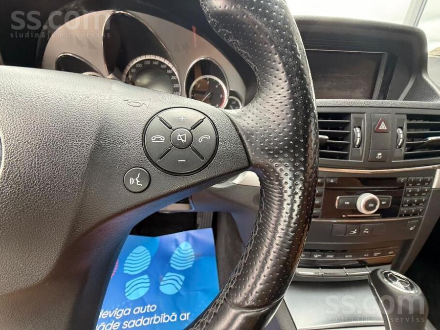Черный Мерседес E 250 2009 в Талси, объемом двигателя 2.20 л и пробегом 0 тыс. км за 8970 €, фото 27 на AUTOMOTO.COM.LV