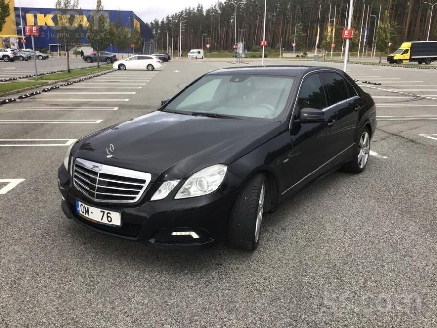 Melns Mercedes-Benz e-250 2009 Rīga, ar dzinēja tilpumu 2.50 L un nobraukumu 244 tūkst. km par 7500 €, foto 4 vietnē AUTOMOTO.COM.LV
