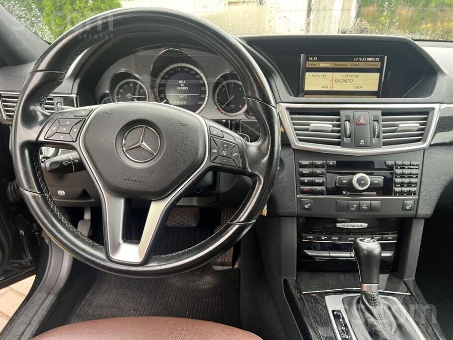 Melns Mercedes-Benz e-250 2009 Rīga, ar dzinēja tilpumu 2.50 L un nobraukumu 244 tūkst. km par 7500 €, foto 5 vietnē AUTOMOTO.COM.LV