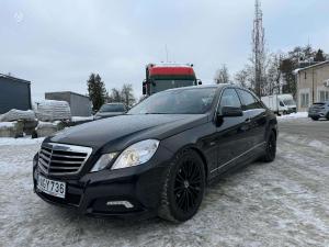 Black Mercedes-Benz e-250 2010 in Kaunas, with an engine capacity of 2.14 L and mileage of 356 thousand km for 5850 €, photo  on AUTOMOTO.COM.LV