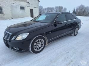 Melns Mercedes-Benz e-250 2010 Marijampole, ar dzinēja tilpumu 2.20 L un nobraukumu 208 tūkst. km par 6750 €, foto  vietnē AUTOMOTO.COM.LV